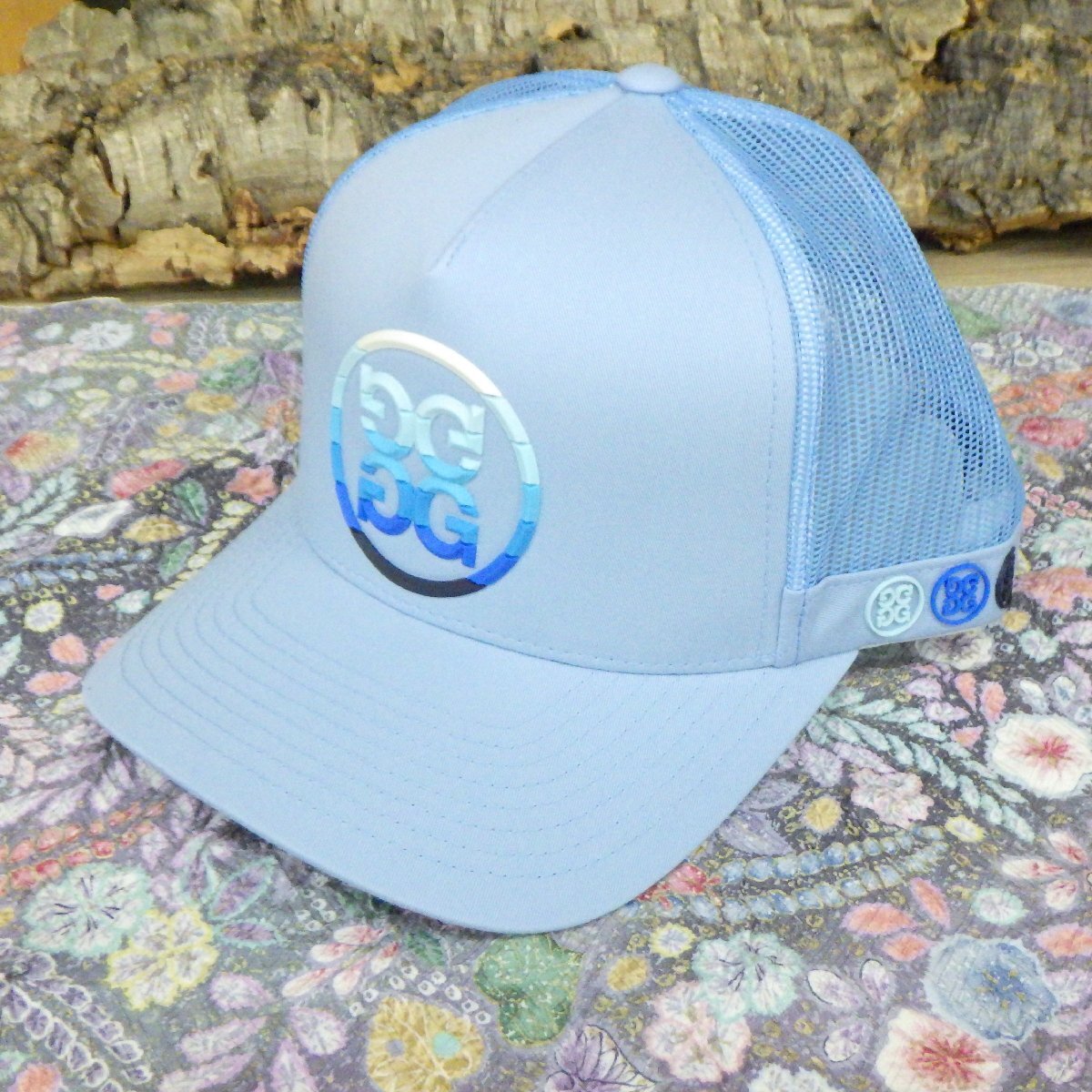 【樂淘letao】日本代購代標第一品牌－ブラックフライデー ジーフォア ゴルフ キャップ G FORE グラデーションサークル フリーサイズ ブルー 新品 003