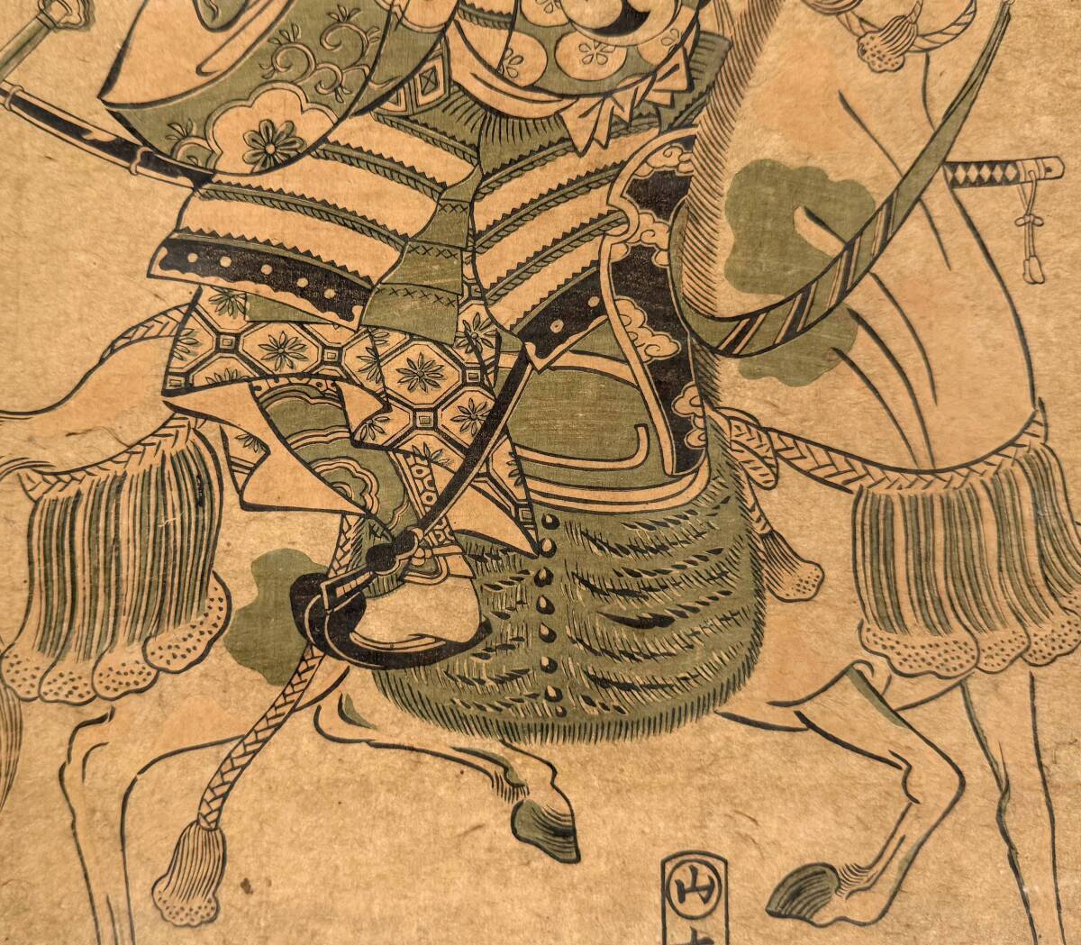 Yahoo!オークション - 71019A 武者絵1枚 鶯も梅かきちらせ女武者 浮世...