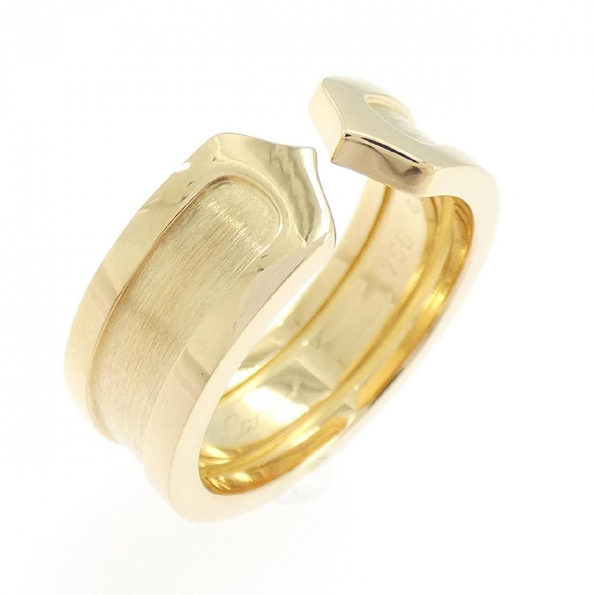 Yahoo!オークション - カルティエ C2 スモール リング