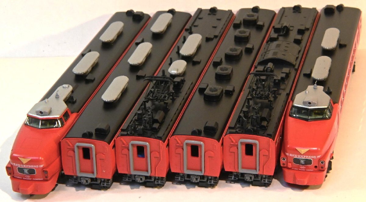 Yahoo!オークション - 亜鉄社 良品 TOMIX 品番98777 JR九州 485系 特急...