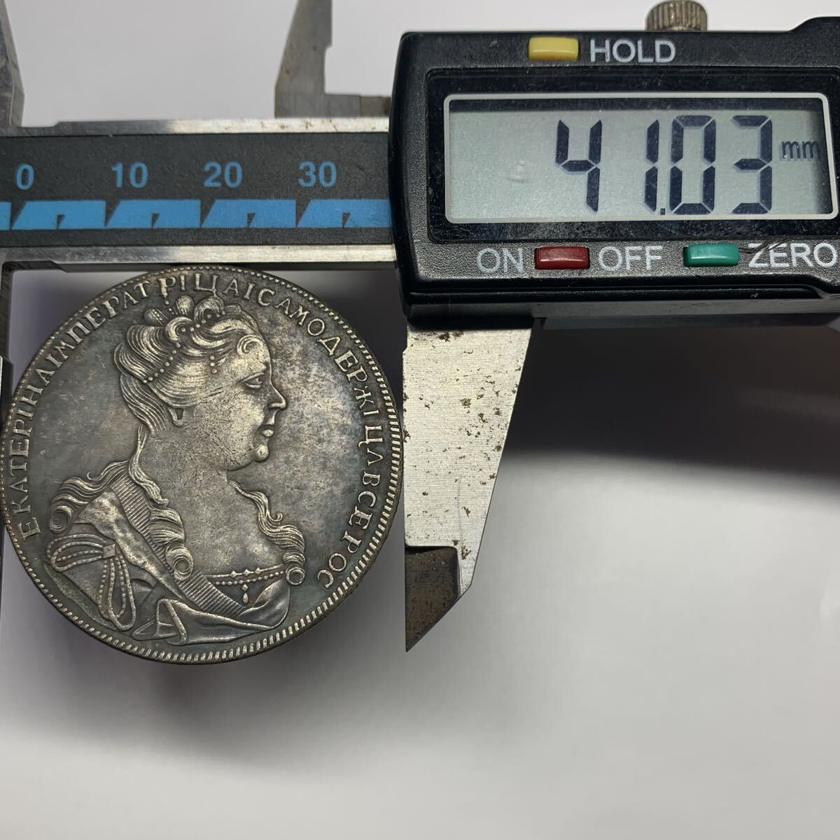 Yahoo!オークション - 銀貨 ロシア 古銭 1727年 トスカーナ大公 ジャン...