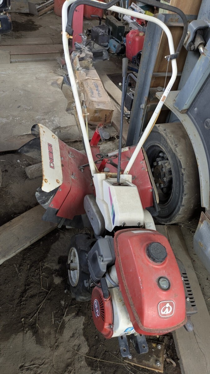 Yahoo!オークション - イセキうねっこマイペット53始動未確認部品取り...