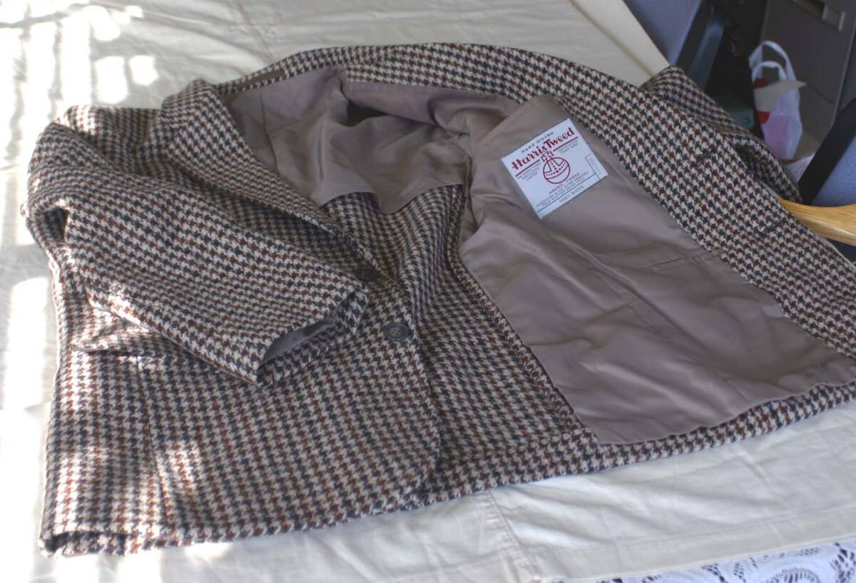 Yahoo!オークション - Harris Tweed 紳士用上着 チェスト 92 胴廻 8...