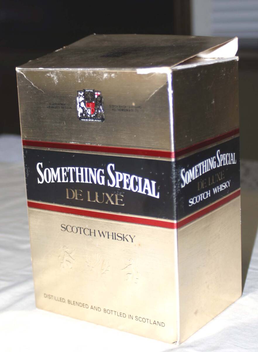 Yahoo!オークション - 未開栓 SOMETHING SPECIAL DE LUXE 750ml 43% ス...