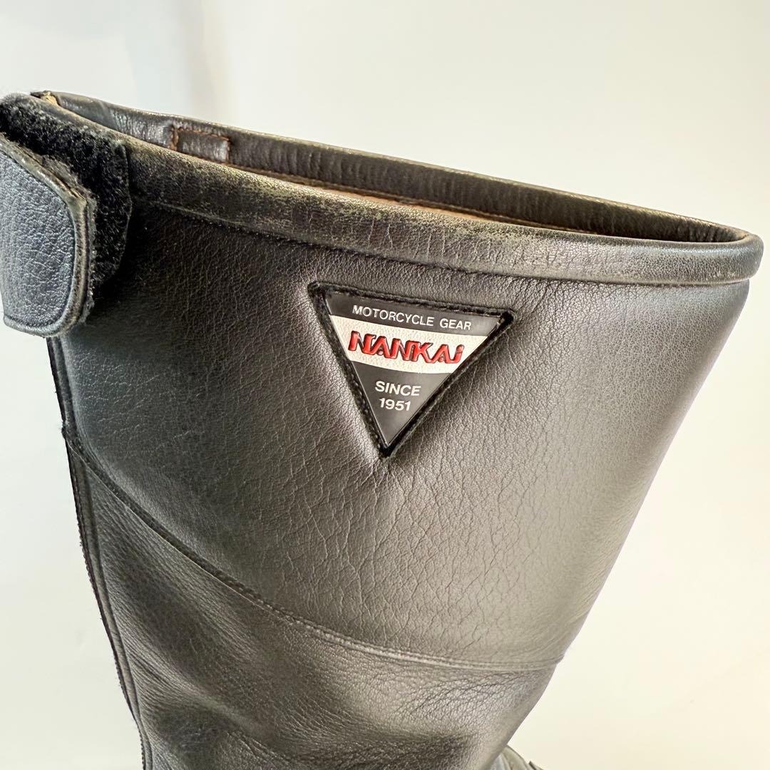 Yahoo!オークション - NANKAI ナンカイ バイカーブーツ ツーリングブー...