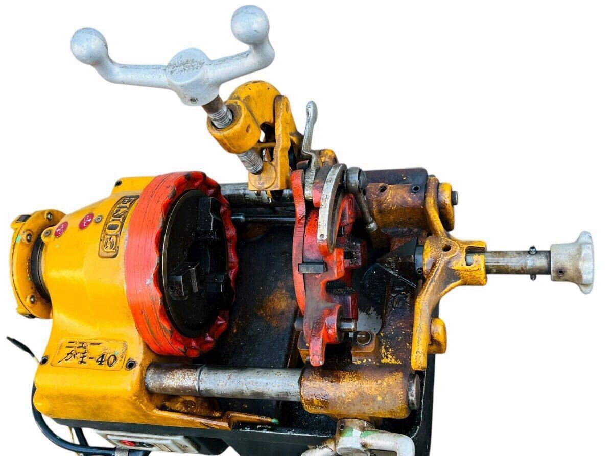 Yahoo!オークション - (140) SONE ソネ パイプマシン MCC ねじ切り機 ...