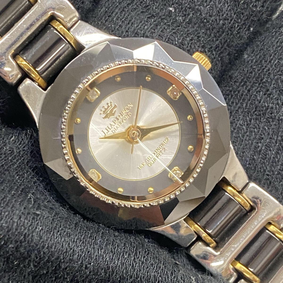 Yahoo!オークション - 09rc ジョンハリソン ダイヤモンド QZ シルバー...