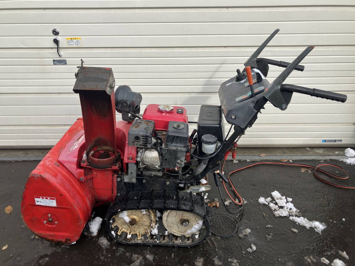 Yahoo!オークション - 札幌発 【通電OK 】除雪機 ホンダ HS760 HST 7馬...