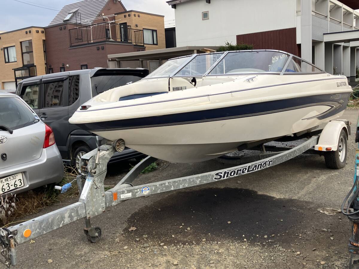 Yahoo!オークション - 札幌発 【通電OK 】ボート GRLASTRON BOAT GS180...