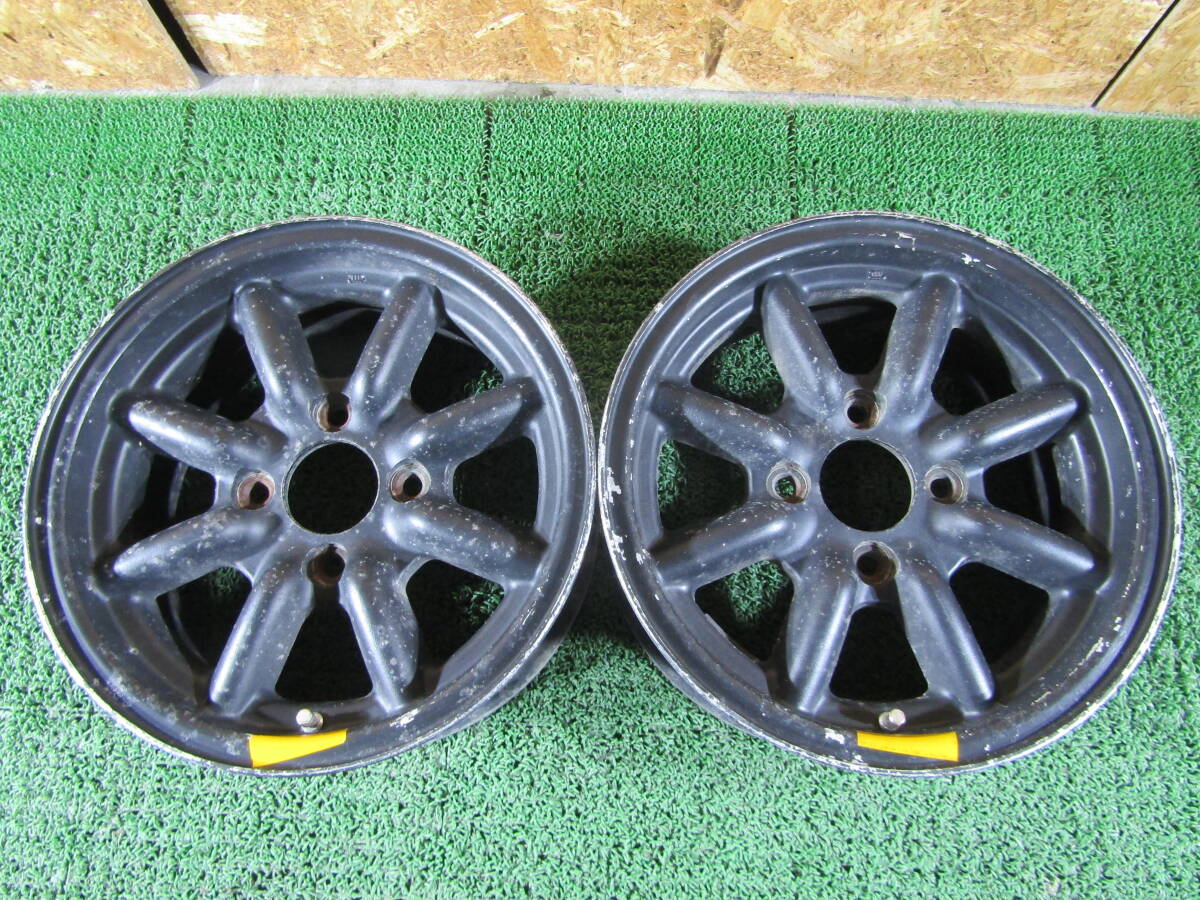 Yahoo!オークション - 札幌発 【旧車等】社外 14×6J +22 2本 4H-114.3...