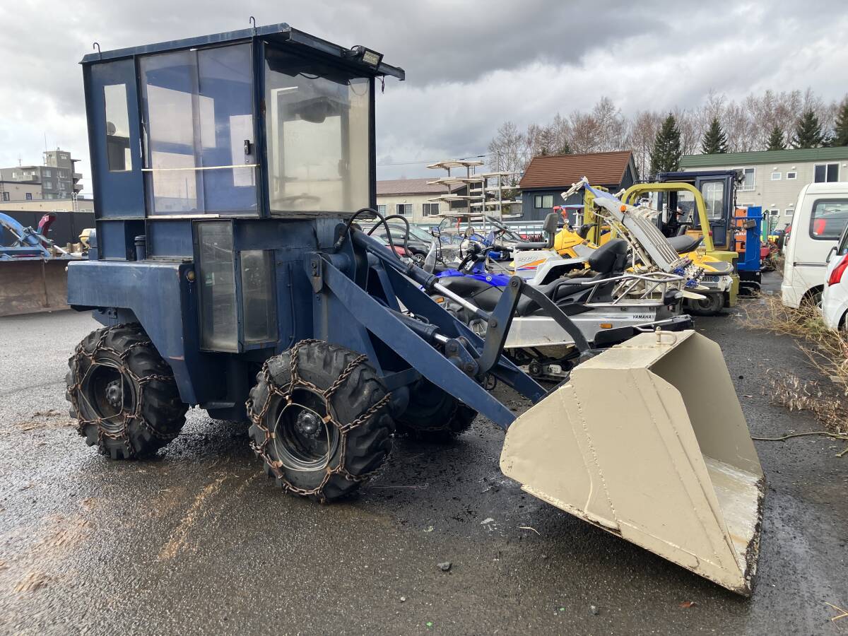 Yahoo!オークション - 札幌発 【始動OK 】ホイールローダー 中折れタイ...