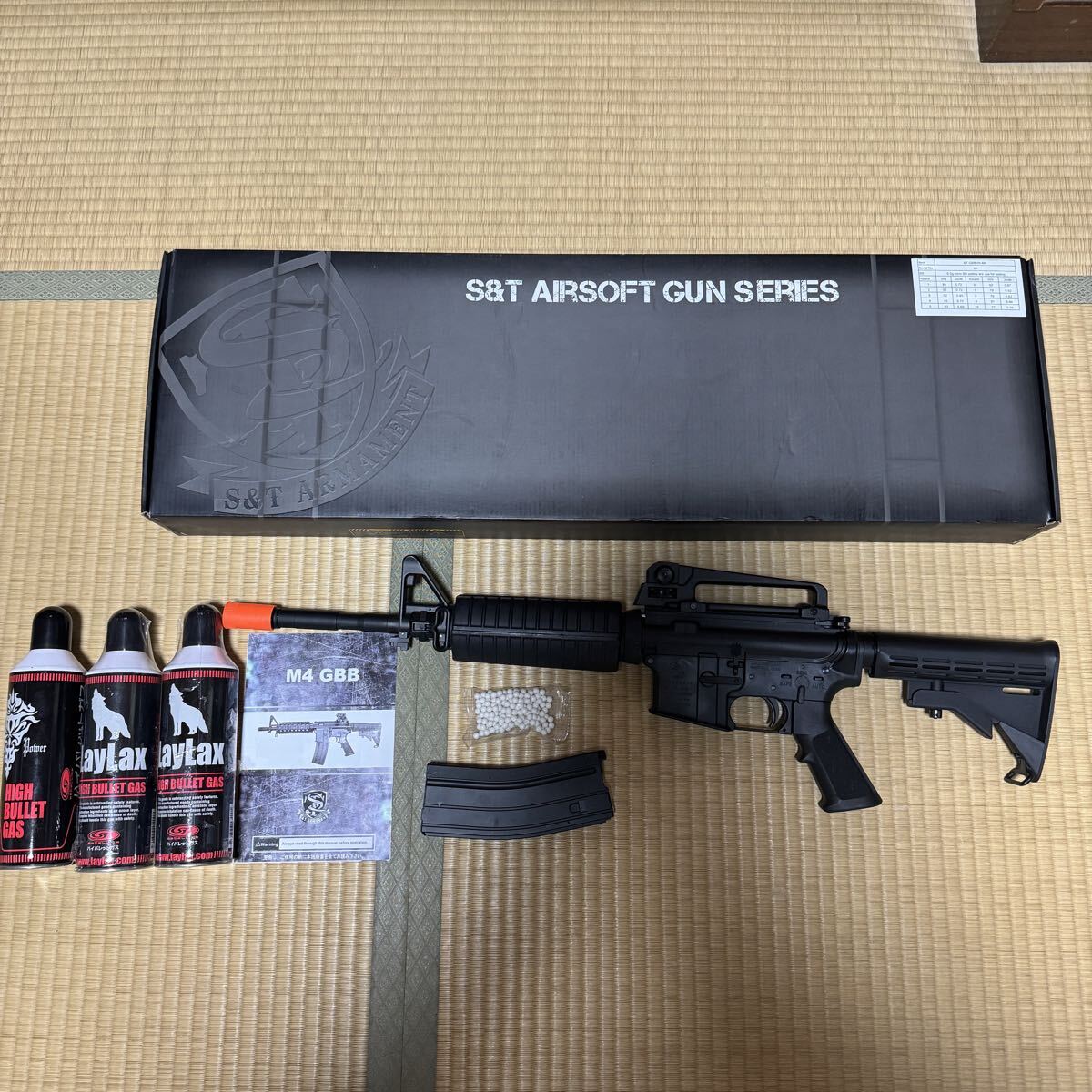 Yahoo!オークション - S&T M4A1 ガスブローバック