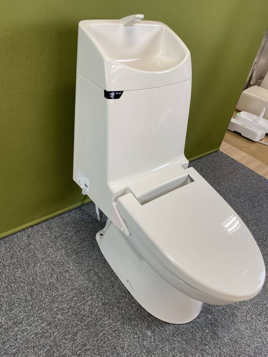 Yahoo!オークション - リモコン付INAXウォシュレット一体型便器(床下排...