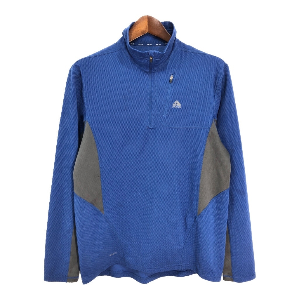 Yahoo!オークション - NIKE ACG ナイキ エーシージー ハーフジップ プ...