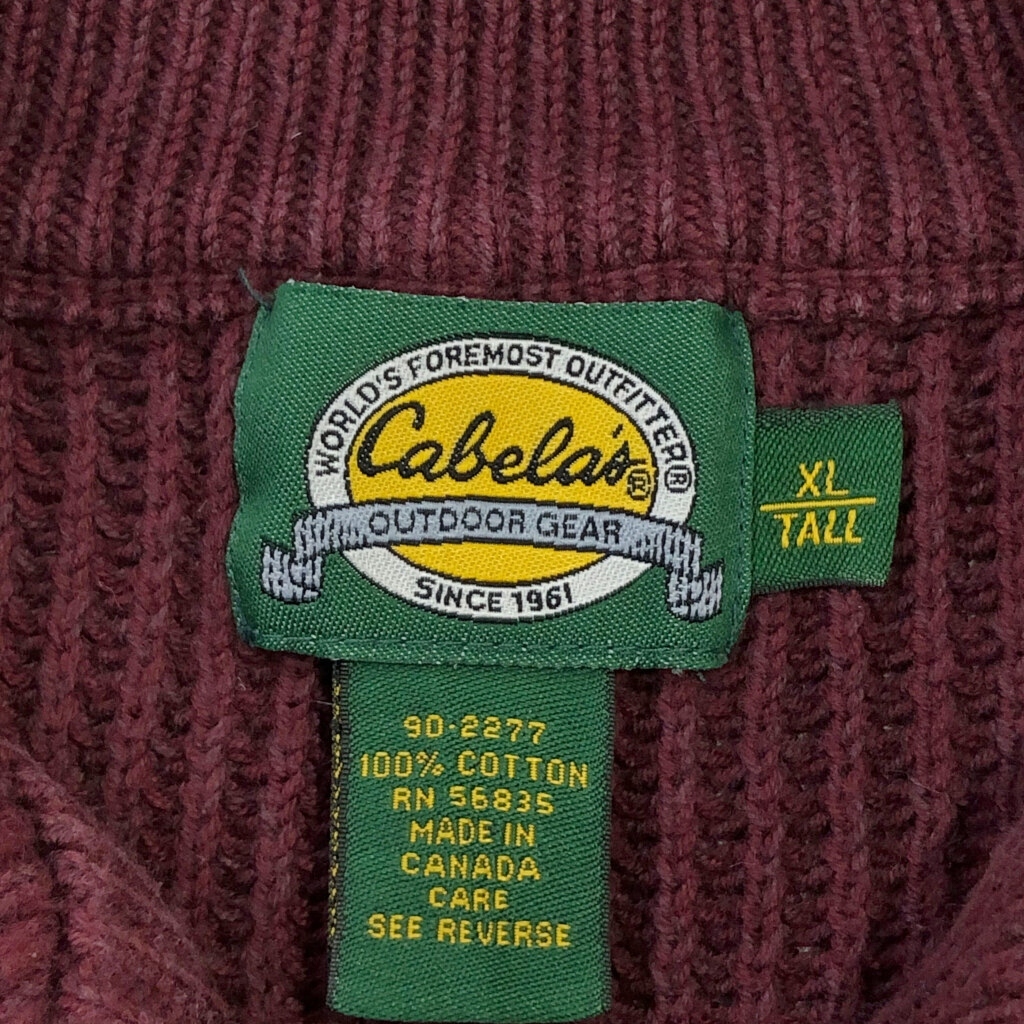 Yahoo!オークション - 90年代 Cabela's カベラス ヘンリーネック コッ...