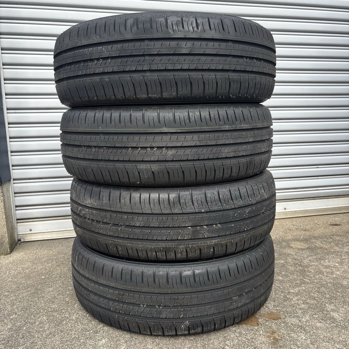 Yahoo!オークション - 夏タイヤ 4本セット 新車外し ダンロップ ENASA...