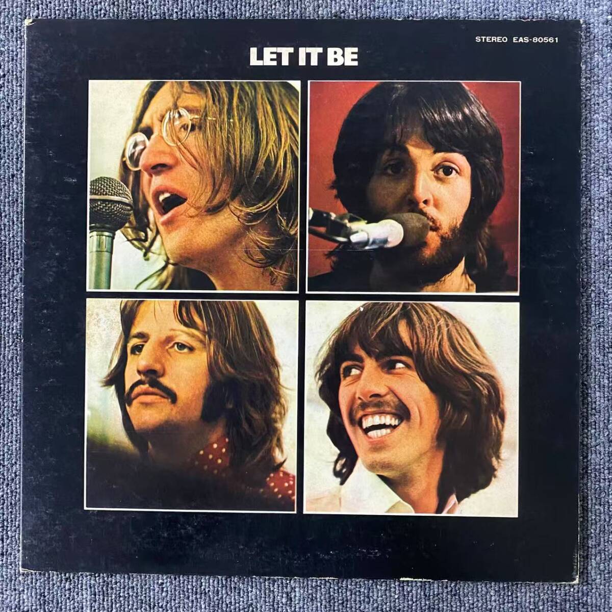 Yahoo!オークション - BEATLES/LET IT BE/APPLE/ EAS80561/ LP/LNS1127...