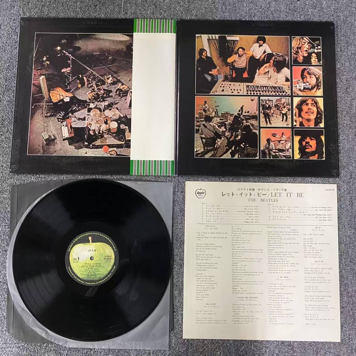 Yahoo!オークション - LP 帯 /LET IT BE/ビートルズ/レット・イット・...