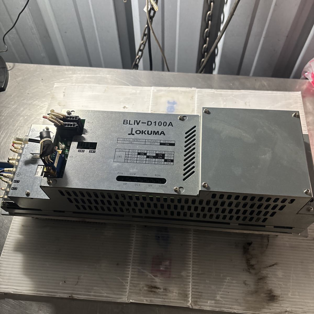 Yahoo!オークション - ff1940 OKUMA サーボアンプ 中古現状品