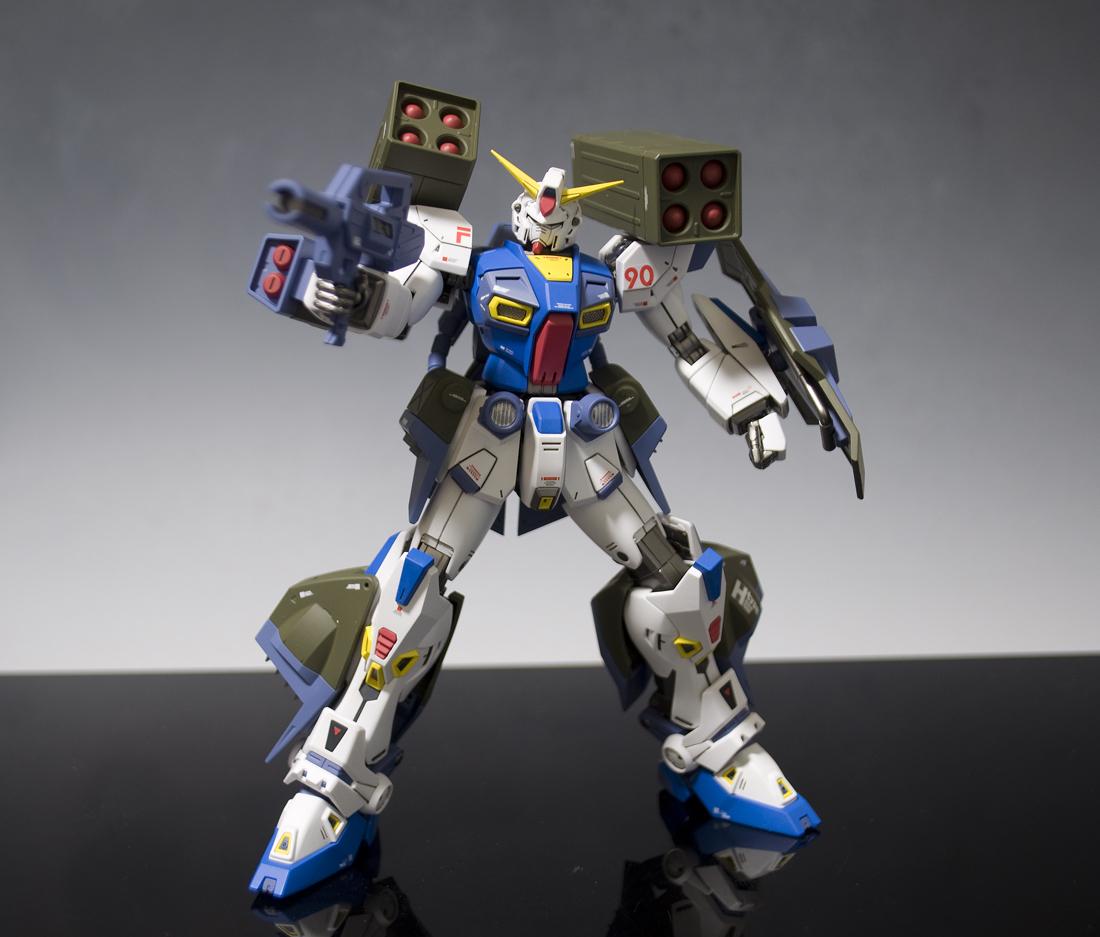 【樂淘letao】日本代購代標第一品牌－1/100 MG ガンダムF90+ミッションパックHタイプ 塗装済完成品