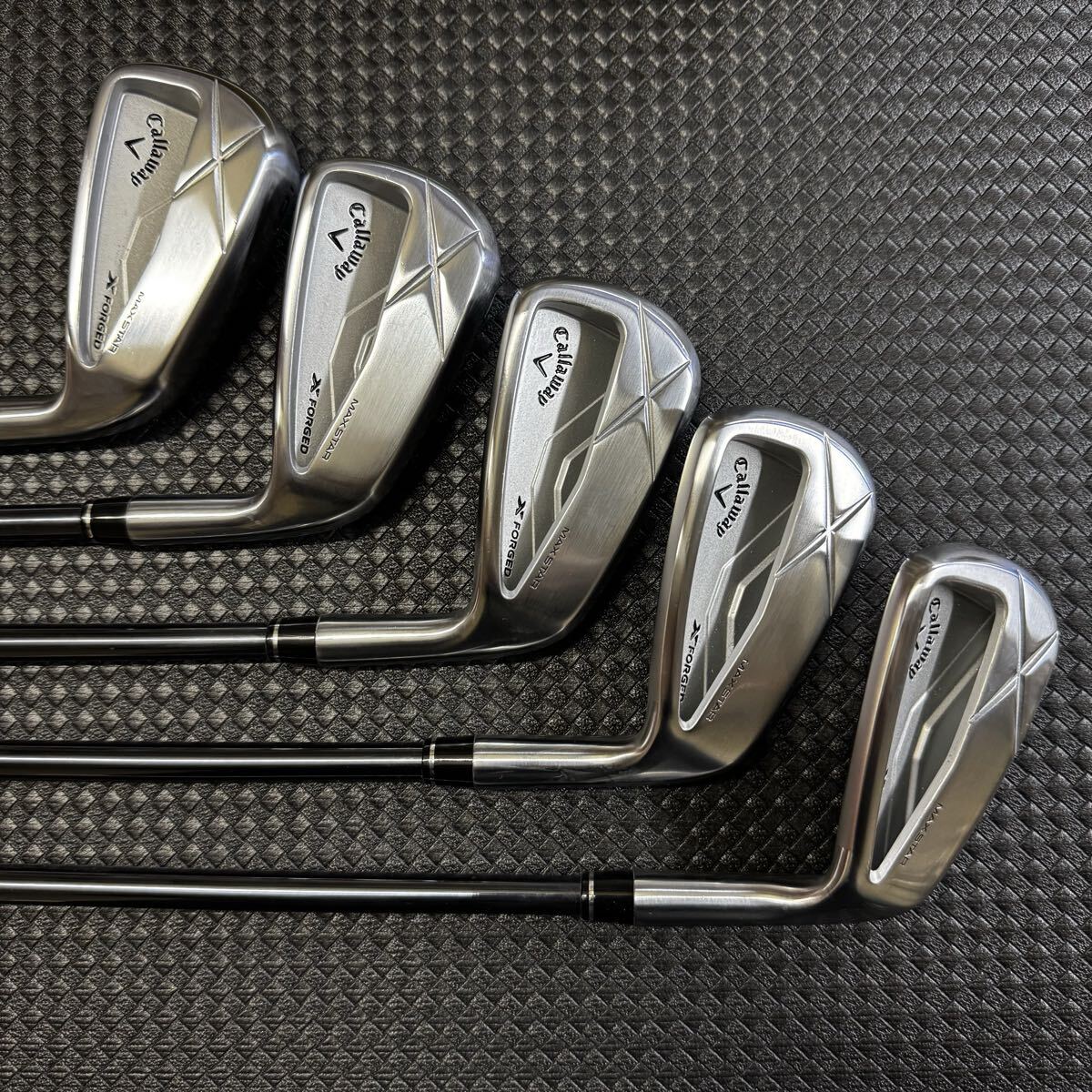 【樂淘letao】日本代購代標第一品牌－2025キャロウェイ X FORGED MAX STAR 6-P RECOIL DART 6T 5本セット callaway アイアン
