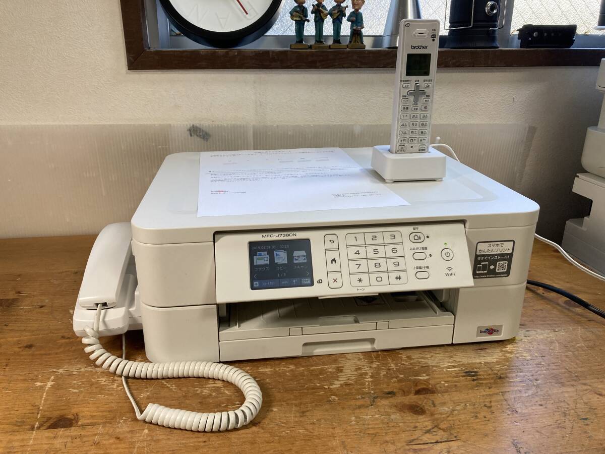 Yahoo!オークション - brother ブラザー A4 インクジェット プリンター...