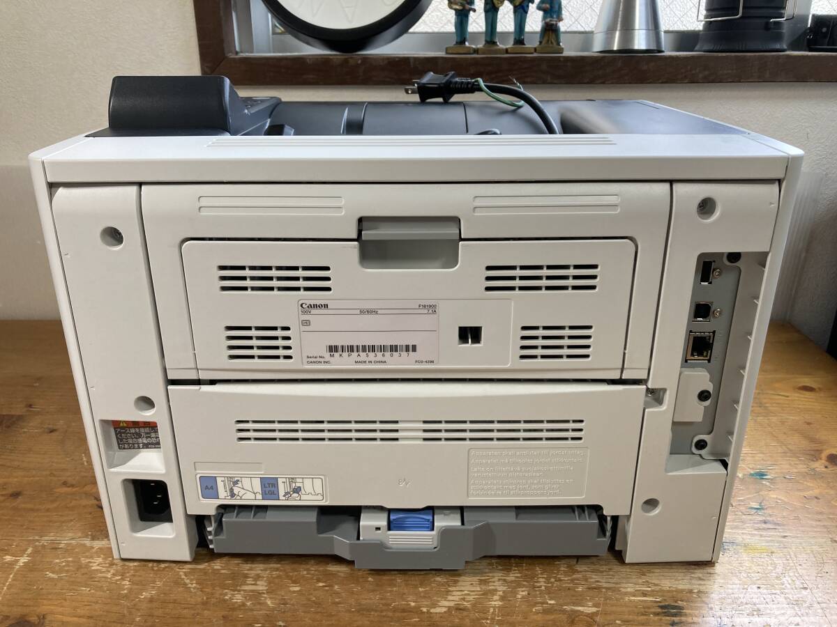 Yahoo!オークション - CANON キャノン A4 モノクロ レーザー プリンタ...