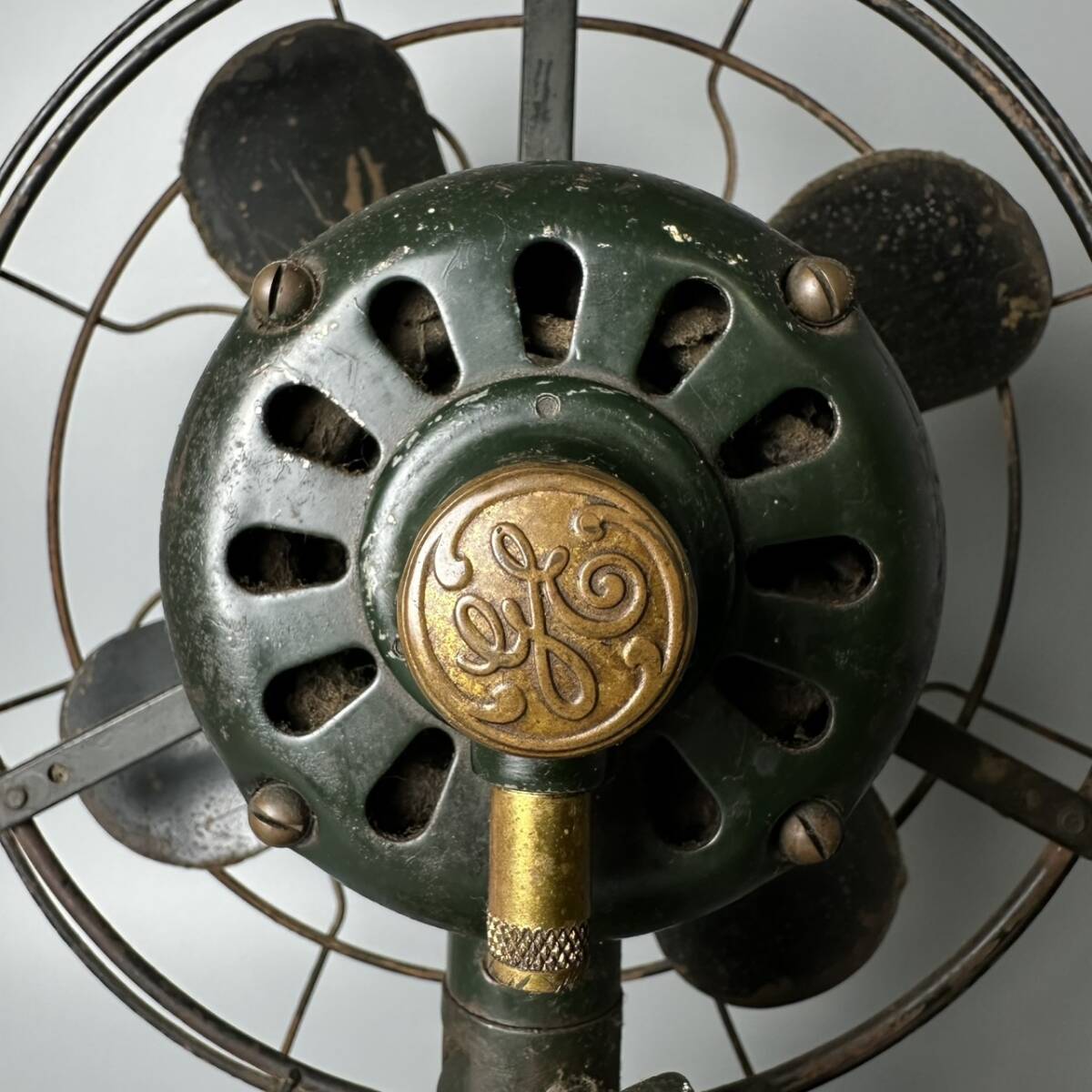 Yahoo!オークション - コレクター買取品 大正時代 扇風機 4枚羽 家電 ...