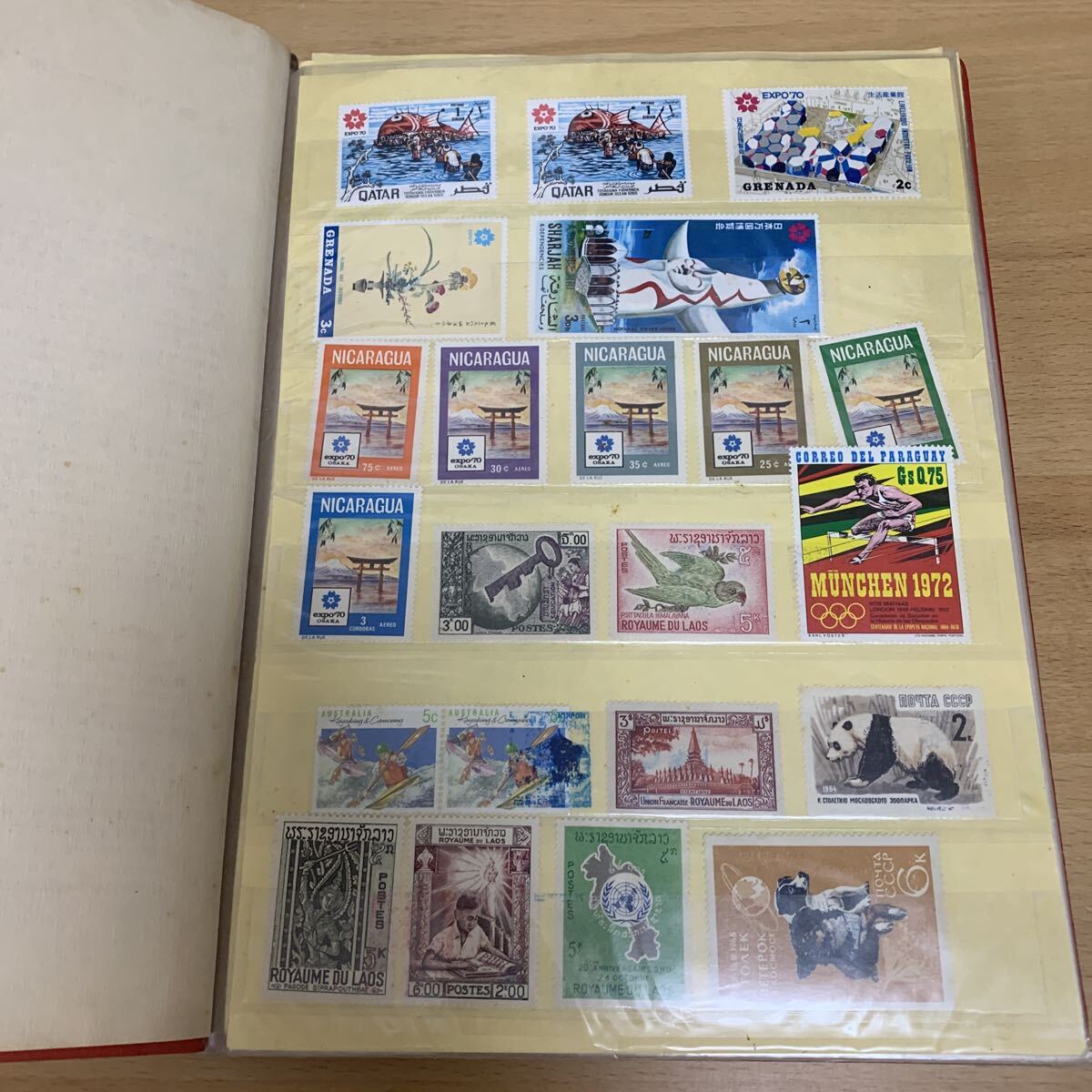 Yahoo!オークション - 外国切手 各国切手 未使用 約344枚まとめ アルバ...