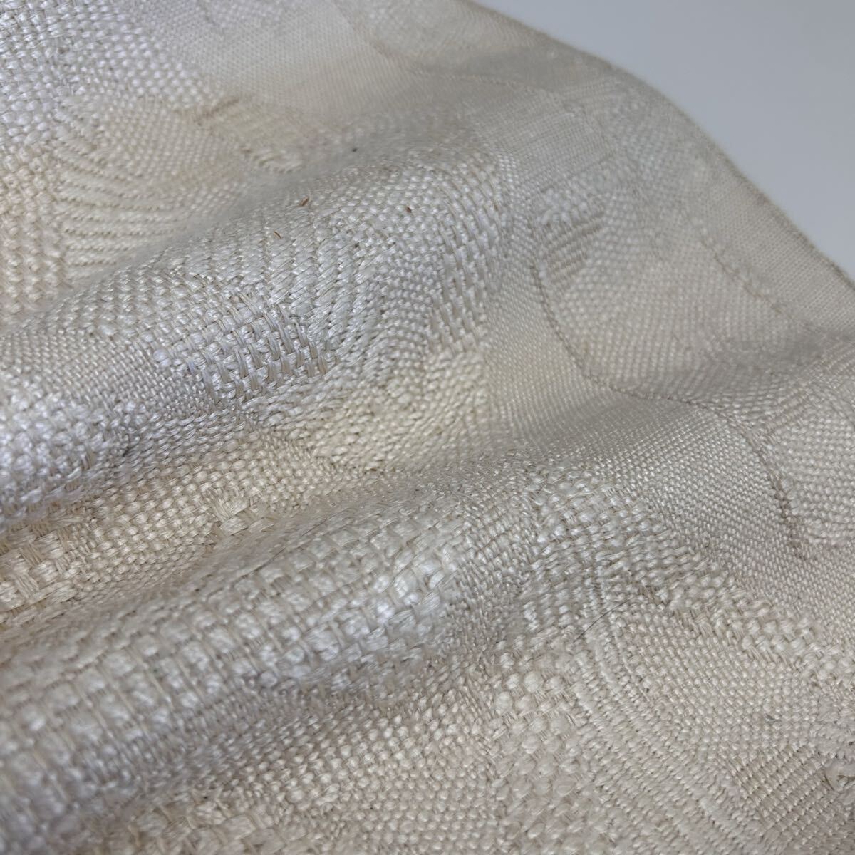 Yahoo!オークション - 名古屋帯 正絹 無地の上品な織出し 八寸 着物 F-...