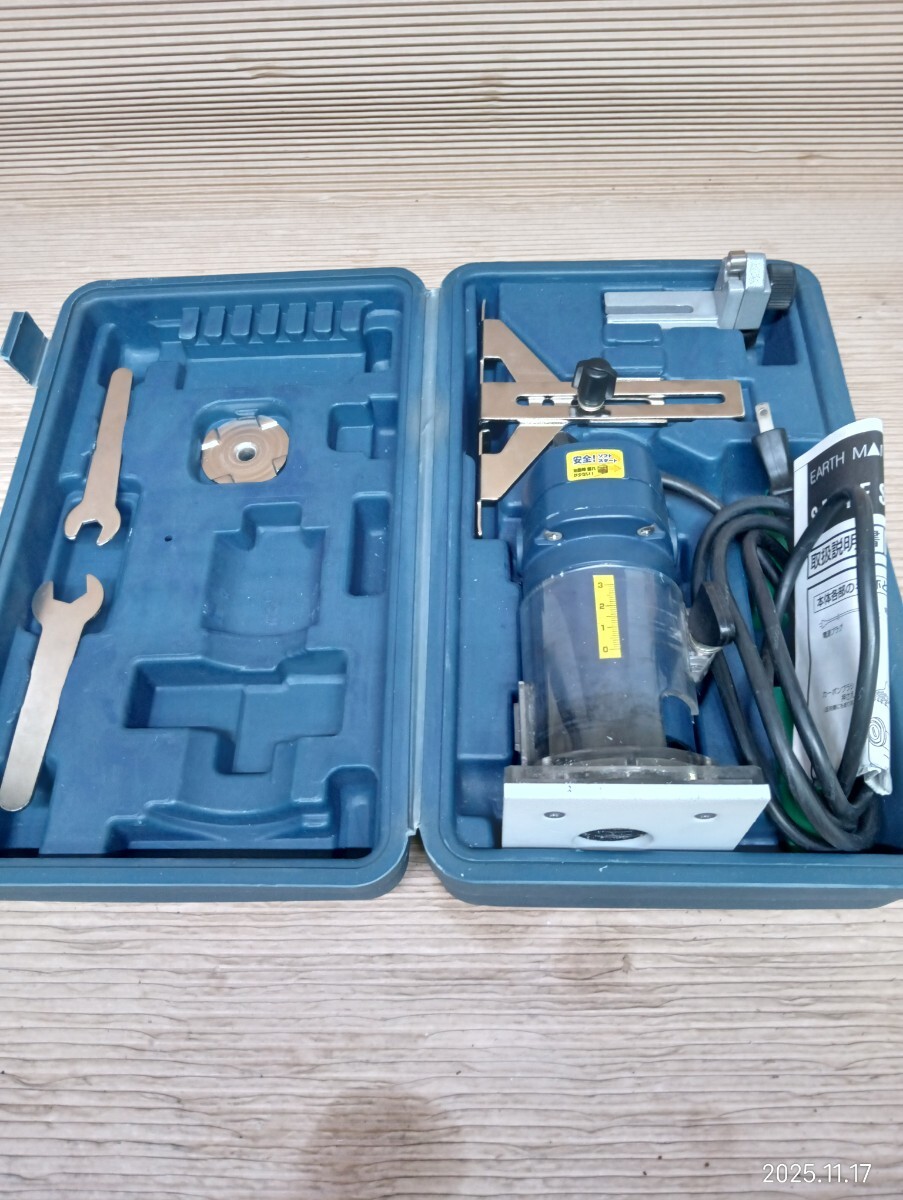 Yahoo!オークション - 高儀（Takagi）EARTH MAN 電動トリマーTR-60 電...