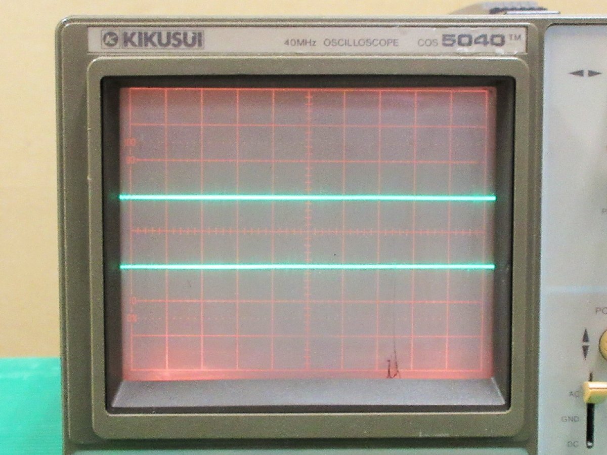 Yahoo!オークション - Kikusui/菊水電子 COS5040 Oscilloscope 40MHz ...