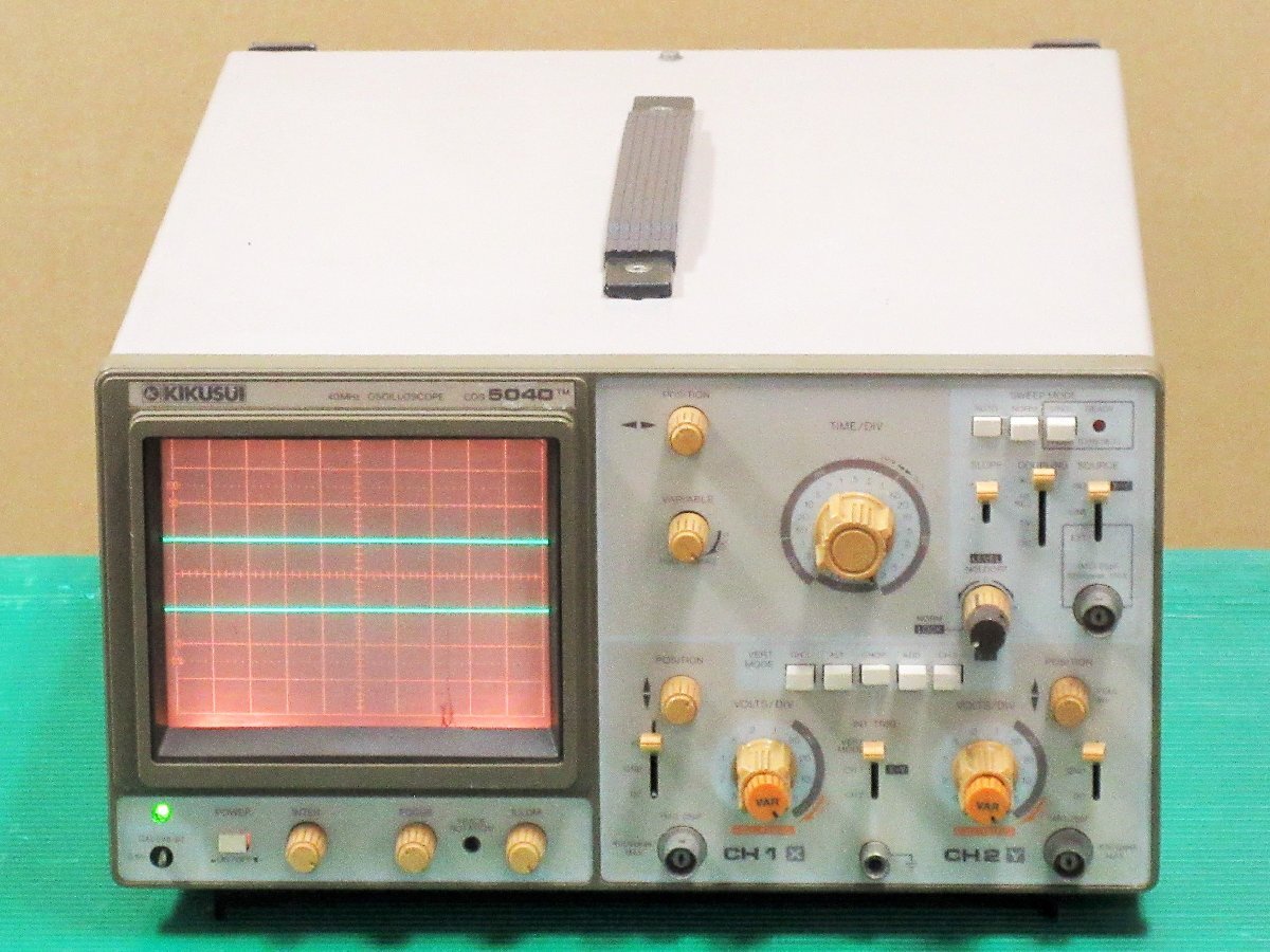 Yahoo!オークション - Kikusui/菊水電子 COS5040 Oscilloscope 40MHz ...