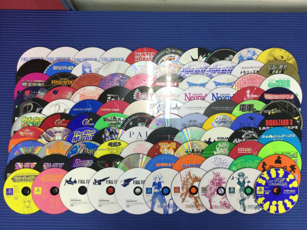 Yahoo!オークション - 【GB2797/60/0】ジャンク PS1ソフト 合計100枚前...