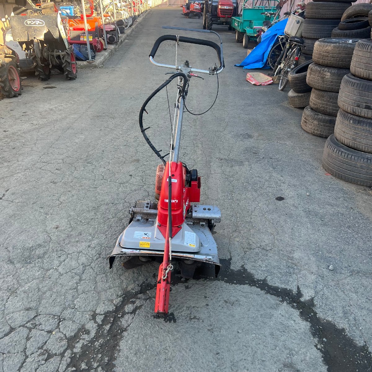 Yahoo!オークション - ISEKI イセキ RK505 自走式草刈機 たすかる505 ...