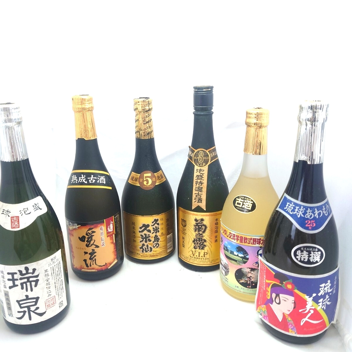 Yahoo!オークション - 1円～ 琉球 本場 泡盛 720ml 6本セット 瑞泉 久...