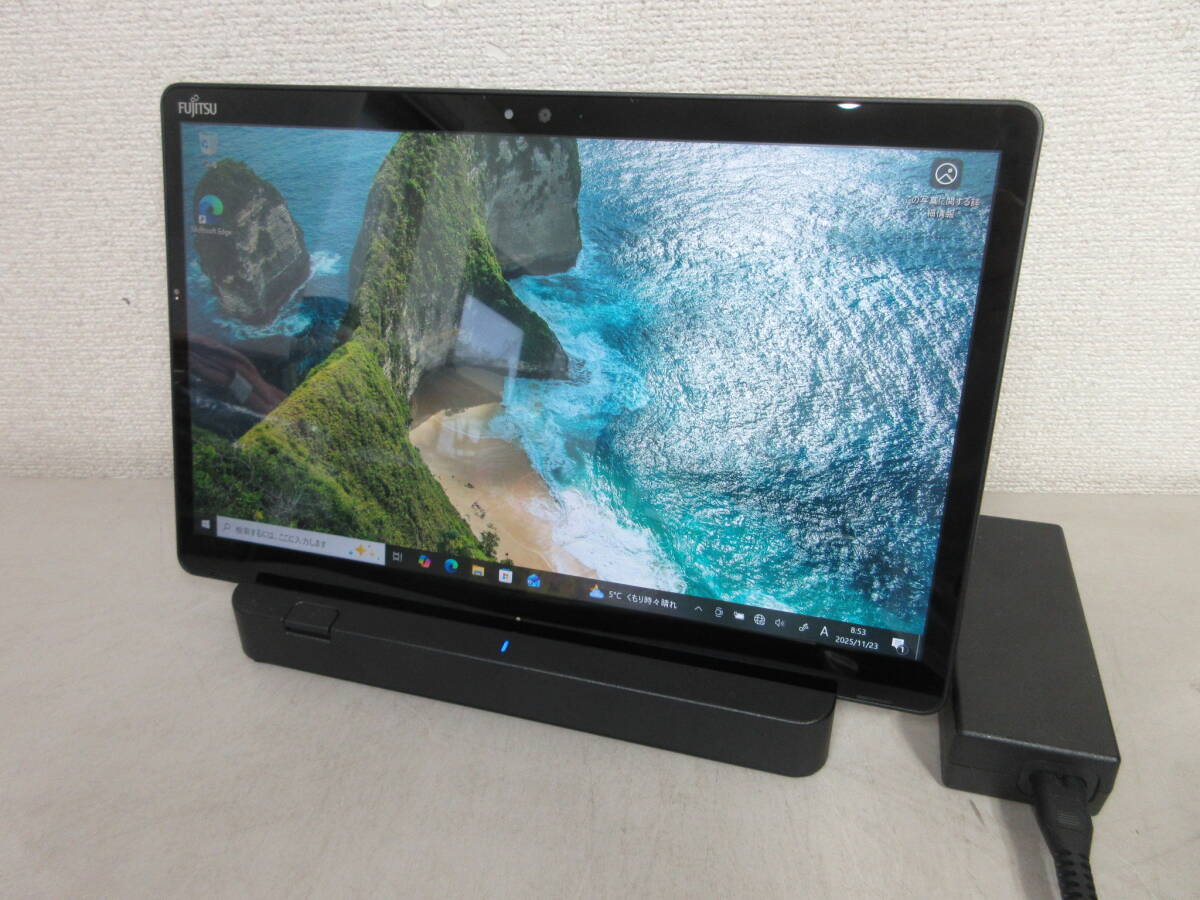 Yahoo!オークション - 富士通 ARROWS Tab Q738/SB i5-7300U 2.6GHz 4G ...