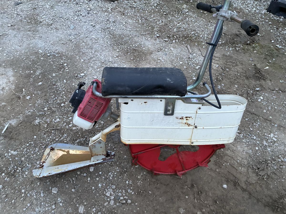 Yahoo!オークション - 丸山 MKF-A430 田面ライダー 水田溝切機 乗用溝...