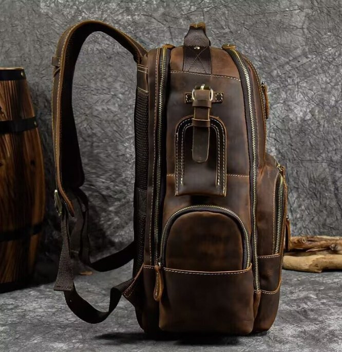 Yahoo!オークション - 高級感 メンズバッグ 本革 大容量 リュックサッ...