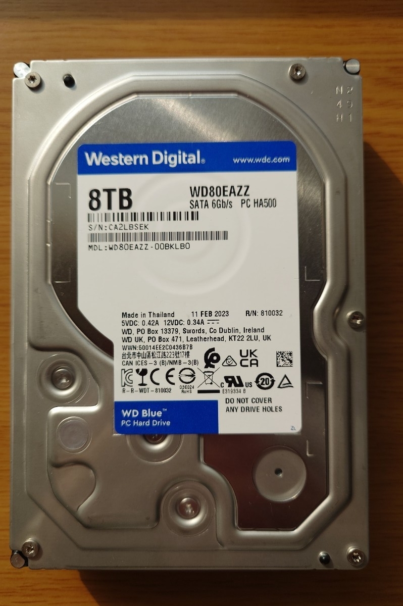 Yahoo!オークション - WD80EAZZ ウエスタンデジタル HDD ジャンク扱い