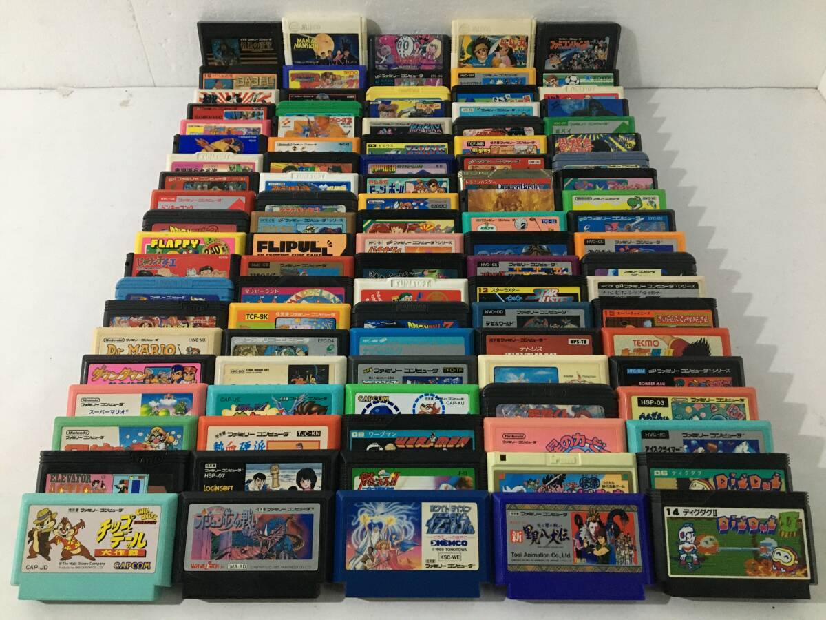 Yahoo!オークション - ソ796 FC ファミコン ダブり無し 100本セット ...