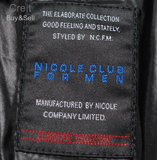 Yahoo!オークション - E194 美品軽量/サイズ46 NICOLE CLUB FOR MENニ...