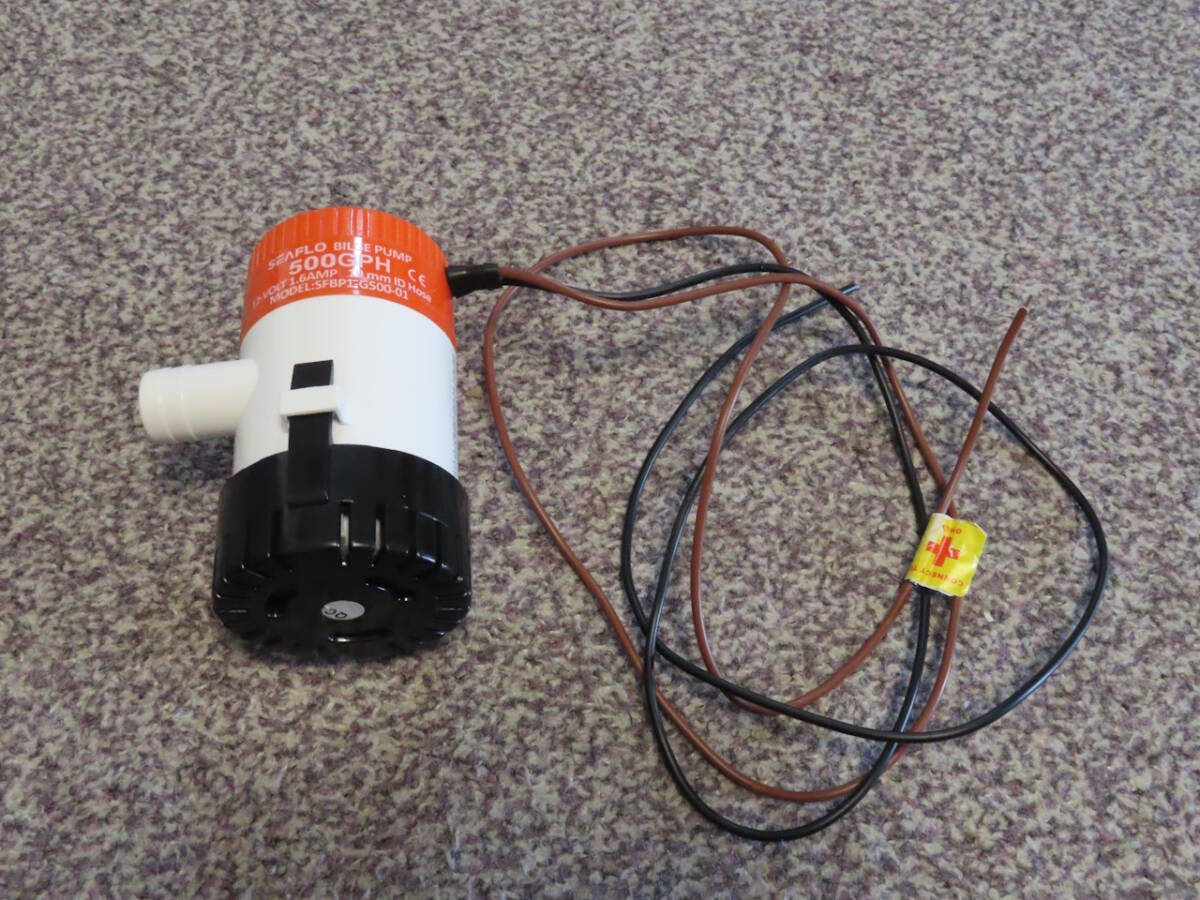 Yahoo!オークション - SEAFLO製 ビルジポンプ 12V 500G...