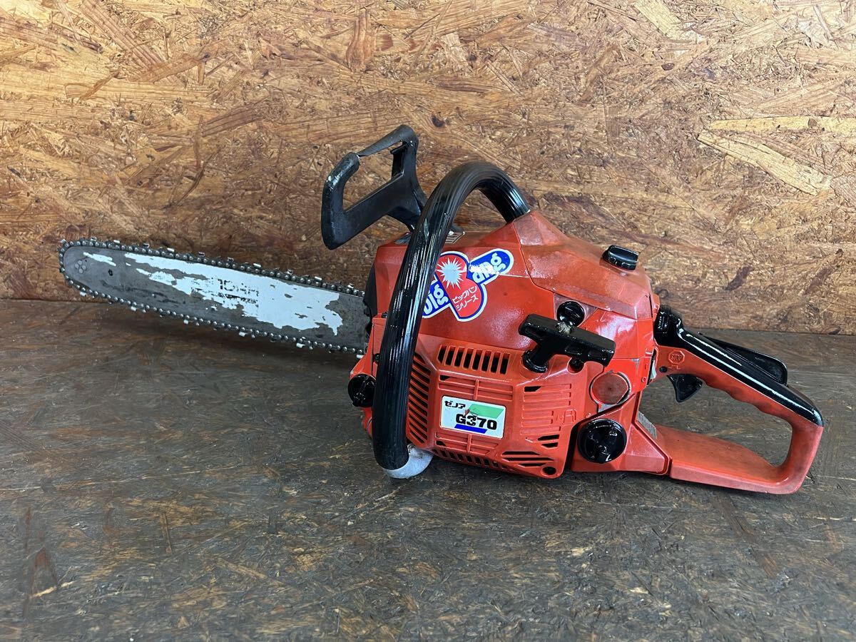 Yahoo!オークション - 【11】4 エンジンチェンソー ゼノア G370AV G370...