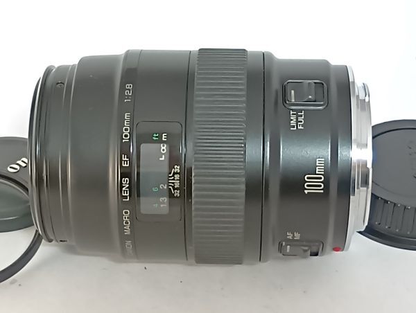 Yahoo!オークション - 極上品 キヤノン Canon MACRO EF 100mm F2.8 t0...