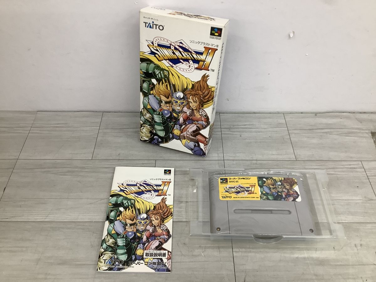 【樂淘letao】日本代購代標第一品牌－ 営KW519-60 【未使用保管品】任天堂 SUPER FAMICOM スーパーファミコン カセット SONIC BLAST MAN Ⅱ ソニック ...