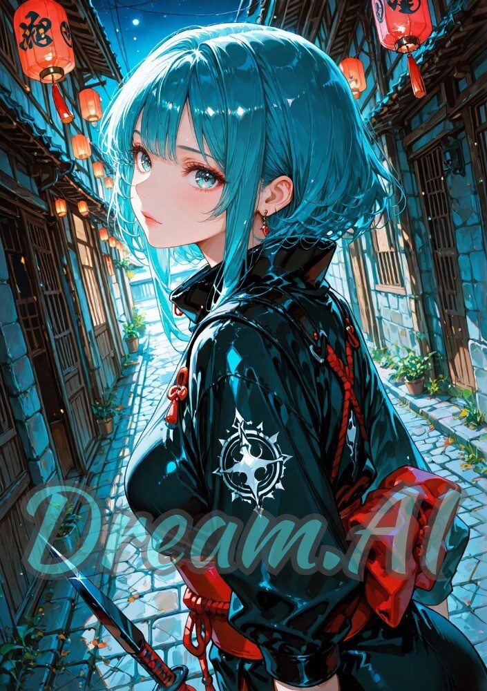 Yahoo!オークション - Oda8153 くノ一 忍者 A4 ポスター 高画質 オリジ...