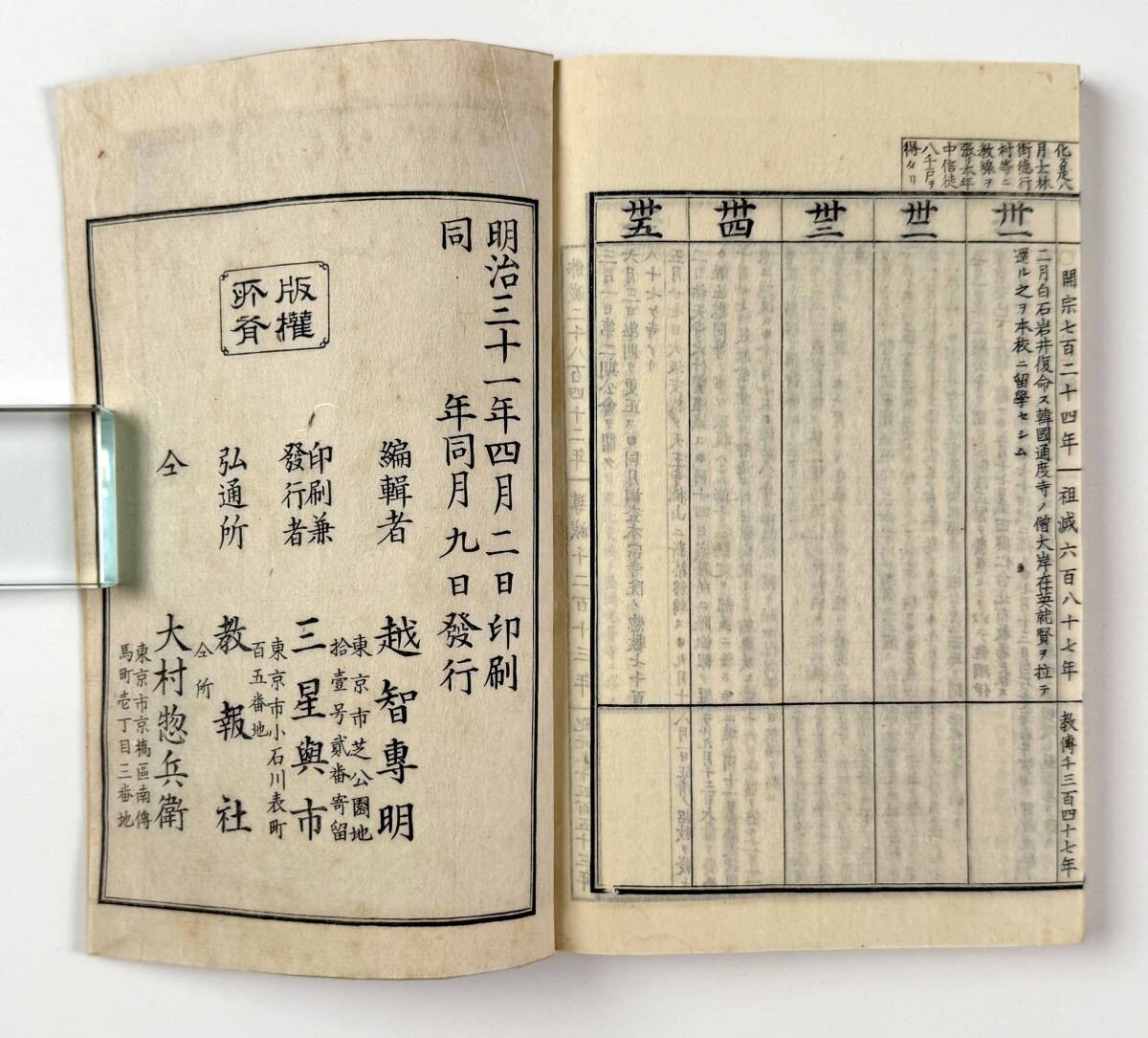 Yahoo!オークション - 71019A 『浄土宗年譜』1冊 越智専明 教報社 明治...