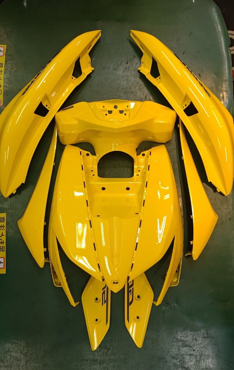 Yahoo!オークション - ヤマハ シグナスグリファス 外装セット イエロー...