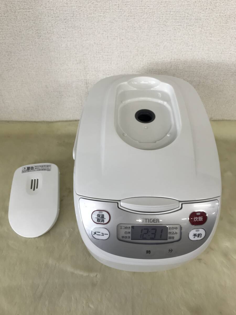 Yahoo!オークション - 2262 TIGER タイガー マイコン炊飯ジャー 炊きた...